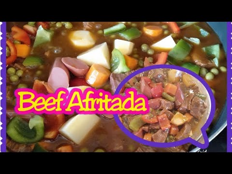 Beef Afritada Recipe - YouTube