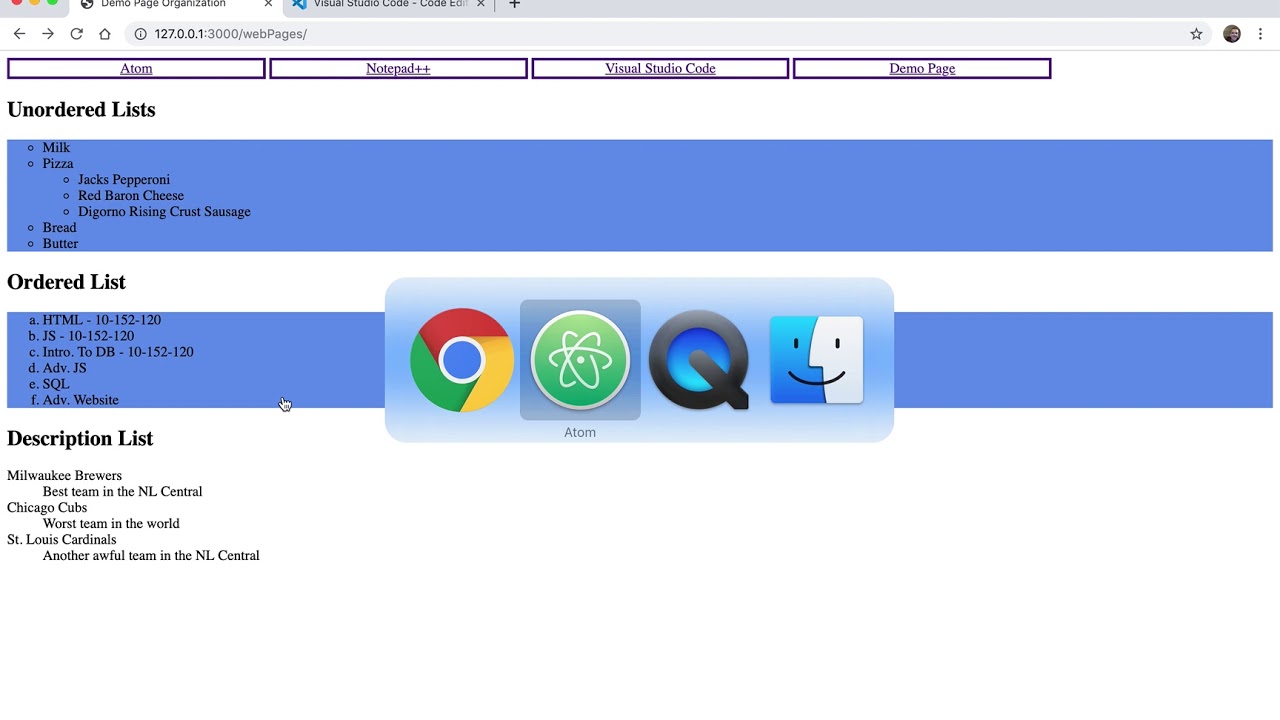 05 HTML Page Organization - YouTube