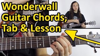Wonderwall Guitar Chords