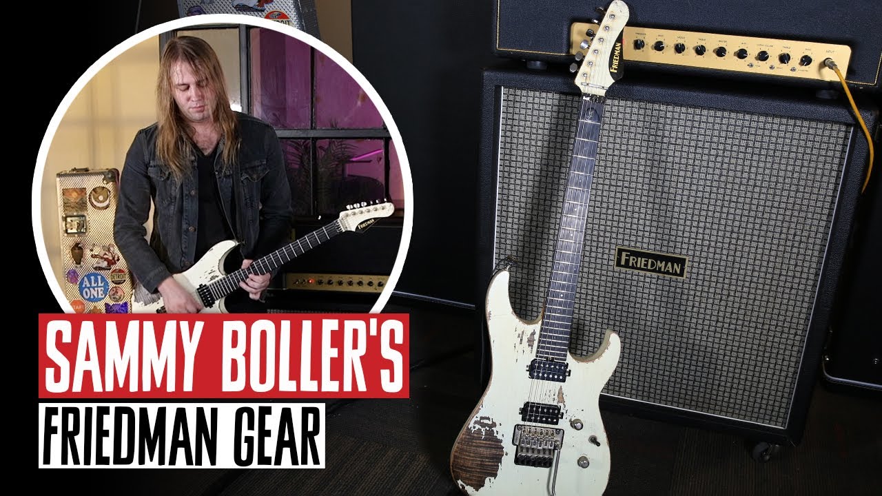 Sammy Boller's Friedman Gear — NoHo 24 Guitar & BE 100 Amp - YouTube