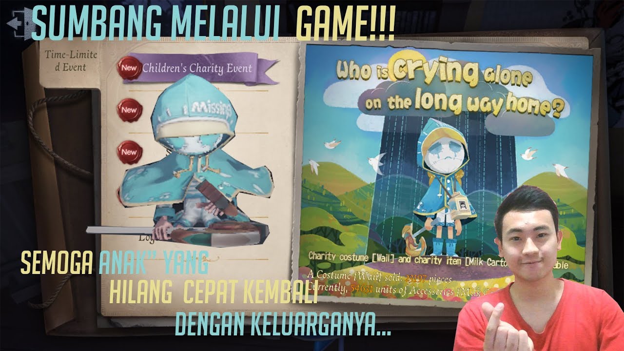 (ENGLISH SUB) TERU TERU BOZU! AXE BOY WAIL SKIN GAMEPLAY IDENTITY V ...