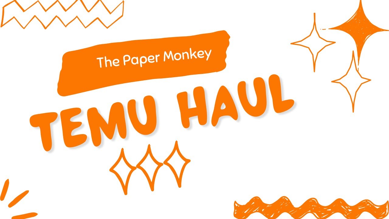 ️ ️ ️The Paper Monkey's Temu Haul #junkjournal #junkjournalbeginner # ...