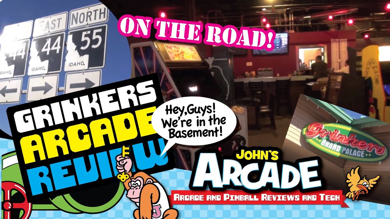 Grinker's Grand Palace Classic Arcade Tour and Review - Eagle, Idaho ...