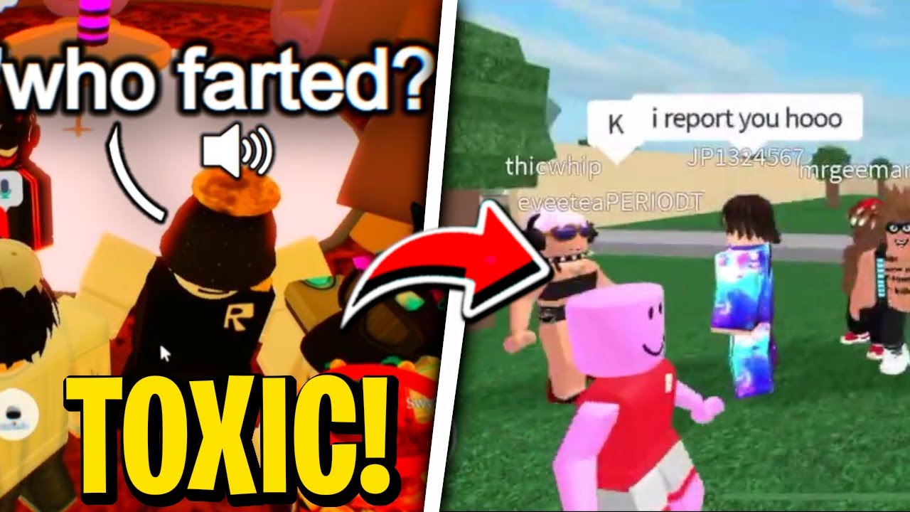 WHAT? Roblox Games with toxic voice chats - YouTube