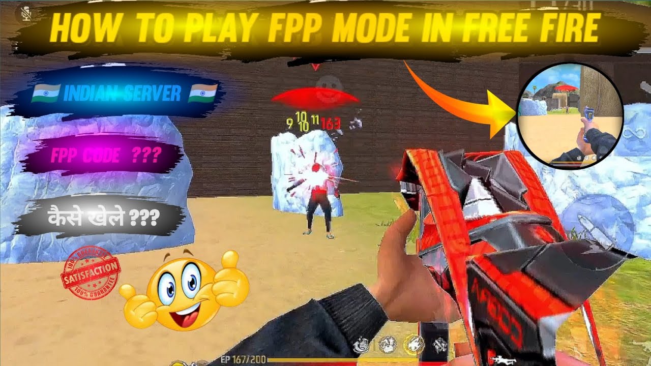 HOW TO PLAY FPP IN FREE FIRE || CRAFTLAND FPP CODE INDIA SERVER ||FPP ...