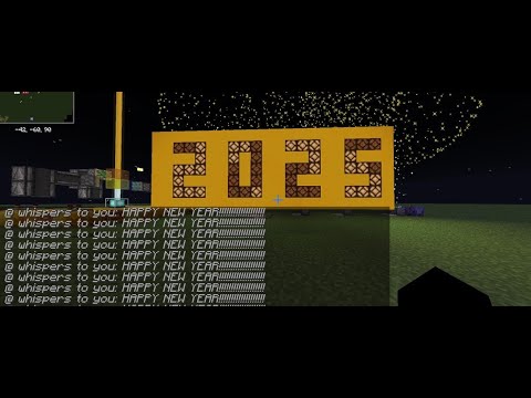Minecraft New Year 2025 - YouTube