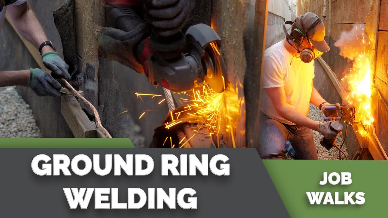 Jake's Passive House #9A - Ground Ring Welding with Thermite - YouTube