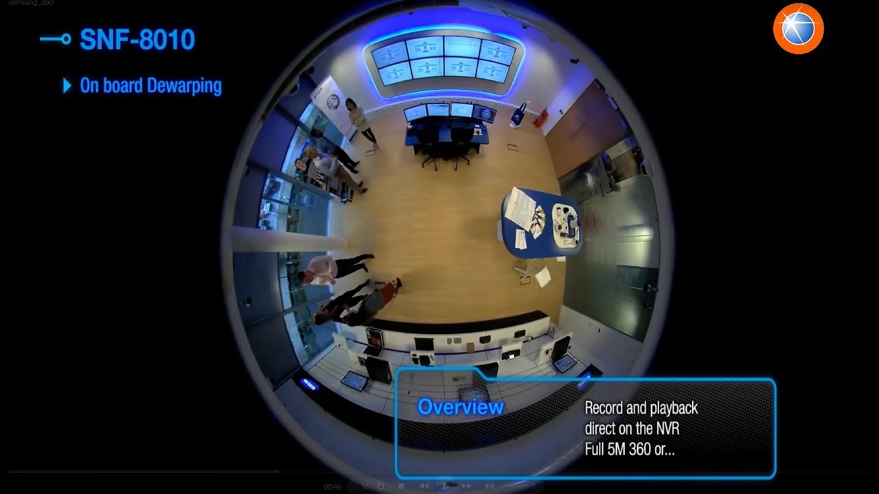 360° Videokamera von Hanwha - YouTube