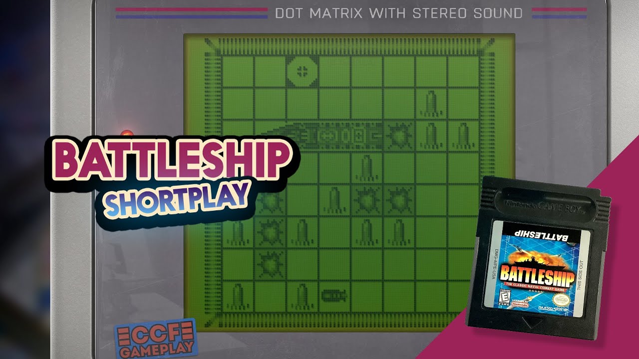 Battleship - Classic Naval Combat Game | 1993 | Game Boy Classic (DMG ...