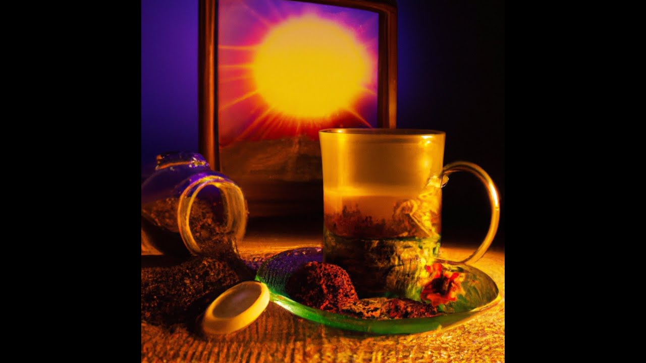 Golden Hour Serenity: Relaxing Sunset Rooibos Tea Instrumental - YouTube