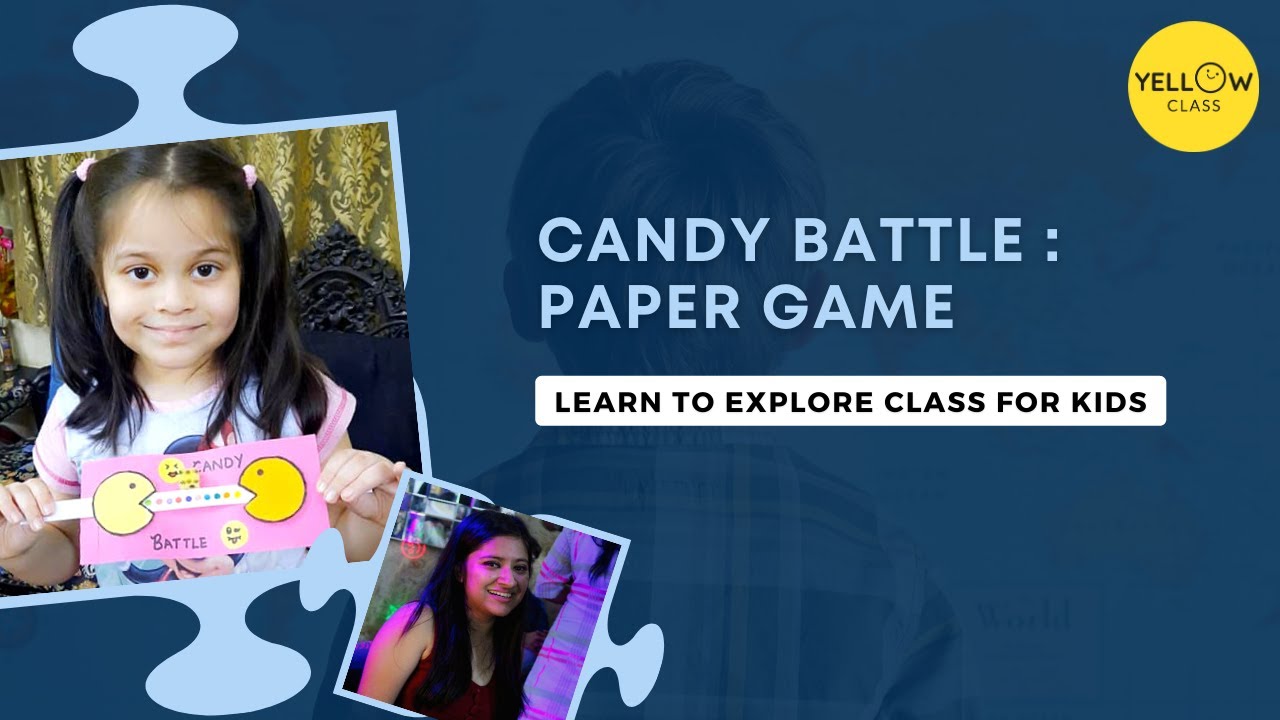 Candy Game | Paper Games for Kids | Activities for Kids at Home - YouTube