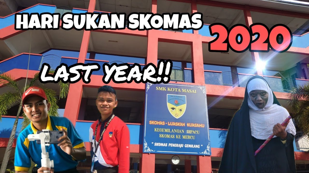 HARI SUKAN SKOMAS 2020 - LAST YEAR!! #vlogmal 8 - YouTube
