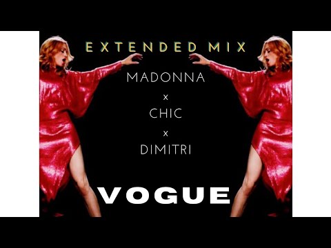 Vogue (Gerald Goode Extended Mashup) - Madonna x Chic x Dimitri From ...