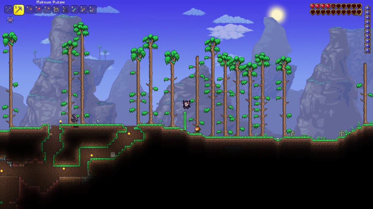 Terraria with fox 3 - YouTube
