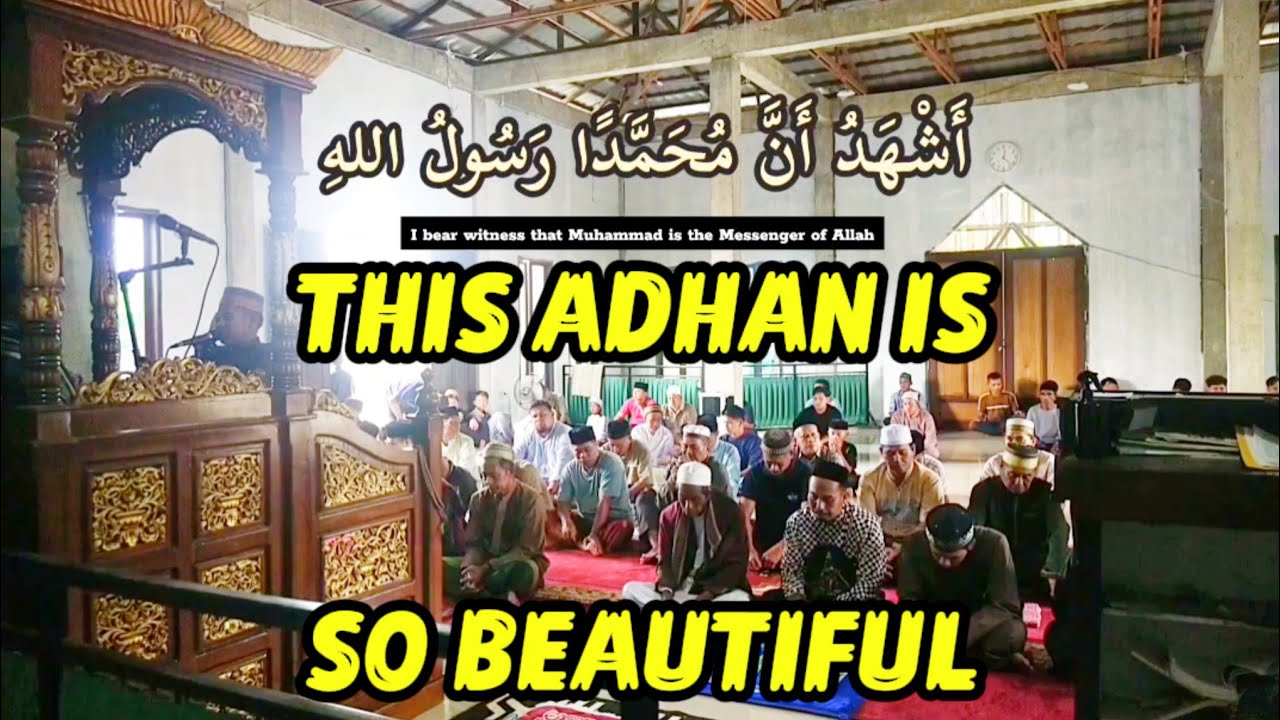 Beautiful & Melodious Adhan | Peaceful Call to Prayer - YouTube
