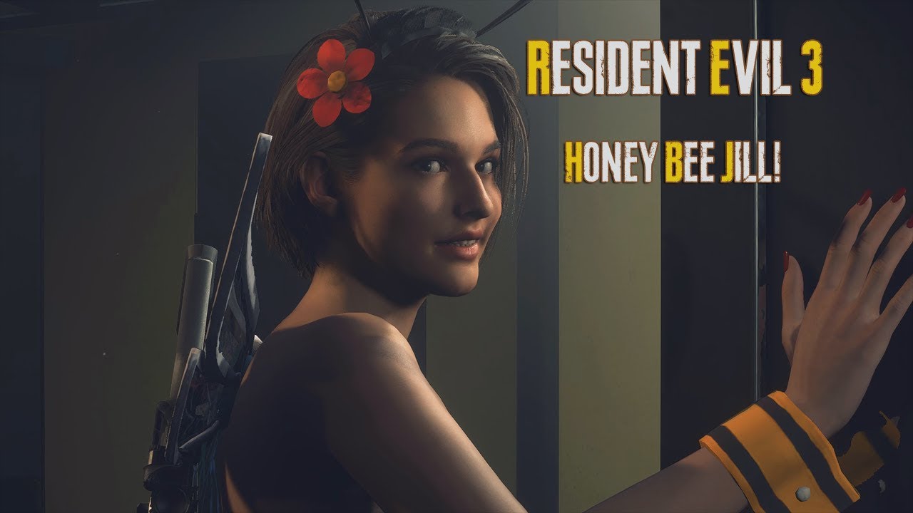 RESIDENT EVIL 3 REMAKE, JILL GOT THAT HONEY LOVE WITH BEE KEEPER LEON ...