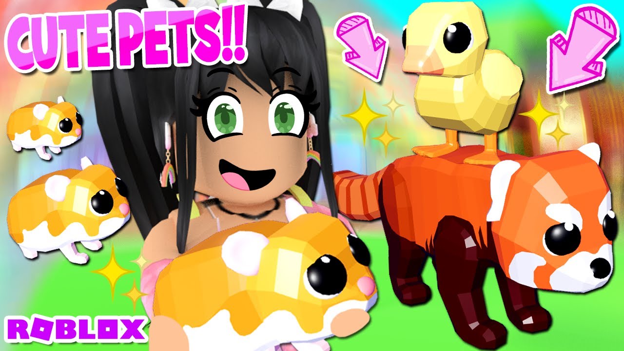 I ADOPTED the *NEW CUTE PETS* in CLUB ROBLOX UPDATE - YouTube