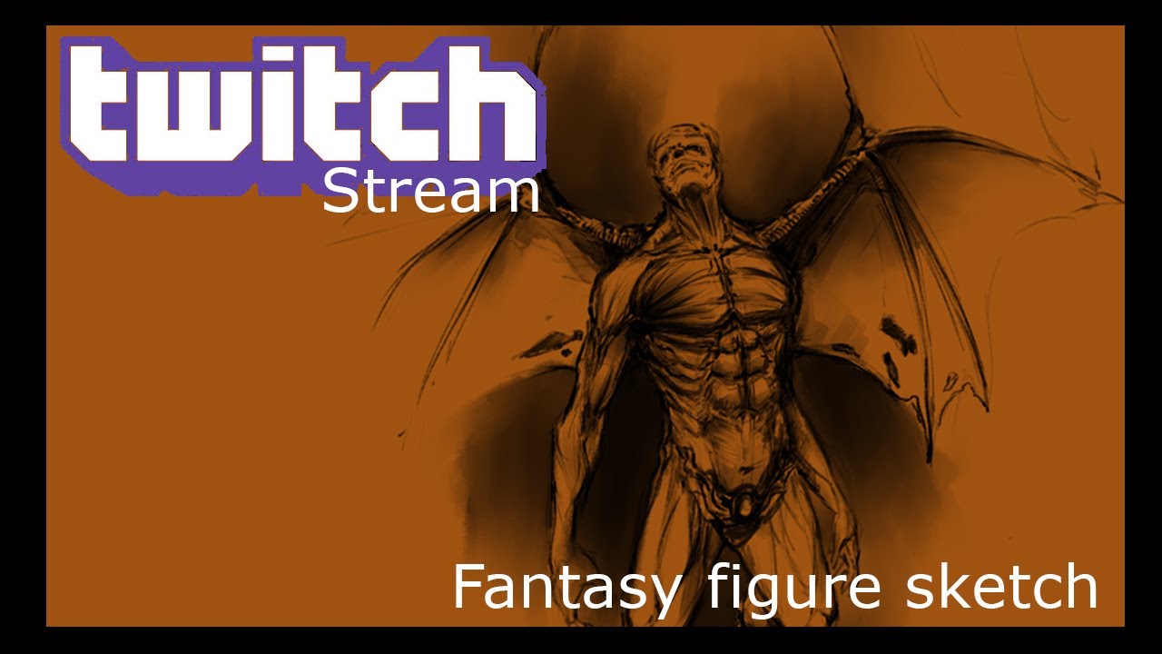 Drawing Session with Edge | Sketching a fantasy figure - YouTube
