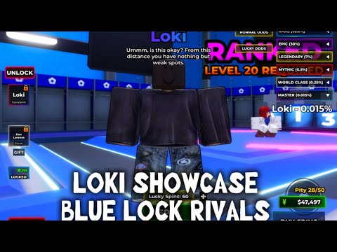 Loki FULL SHOWCASE IN BLUE LOCK RIVALS || Blue Lock Rivals #loki # ...