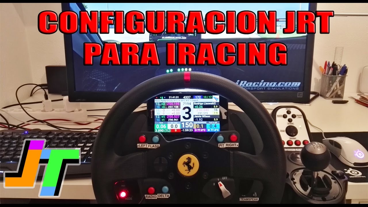 Configuracion basica del JRT para iRacing - YouTube