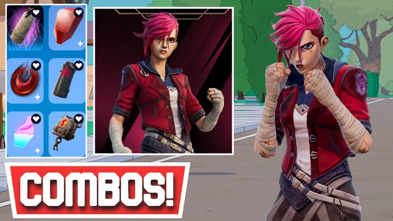 BEST ARCANE VI COMBOS! | Fortnite - YouTube