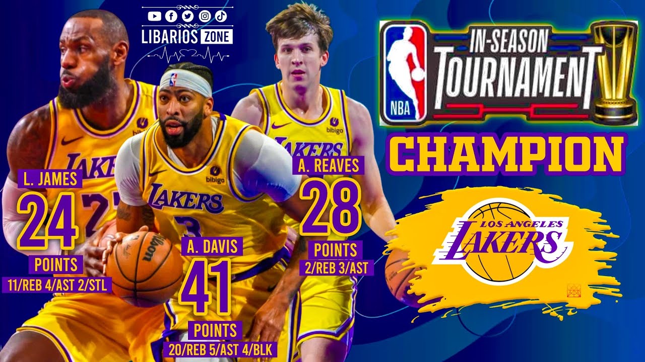 DAVIS, JAMES AND REAVES Combined 93 pts to win the 1stNBA In-Season ...