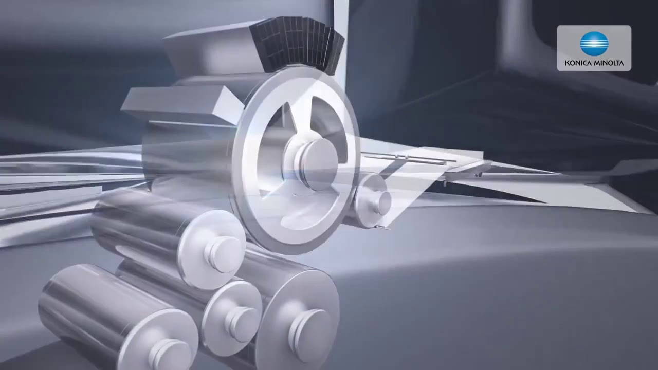 konica minolta km1 - YouTube