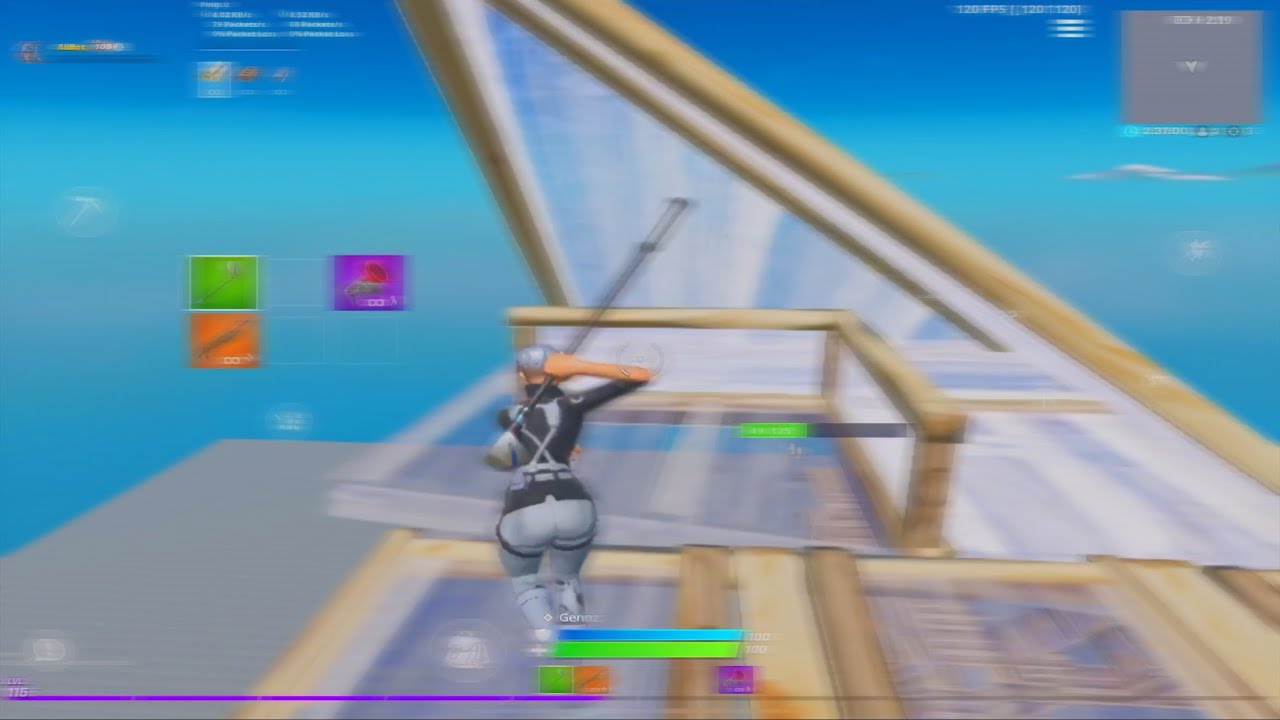 Scroll wheel reset on MOBILE | Fortnite Mobile iPad Pro 120FPS - YouTube