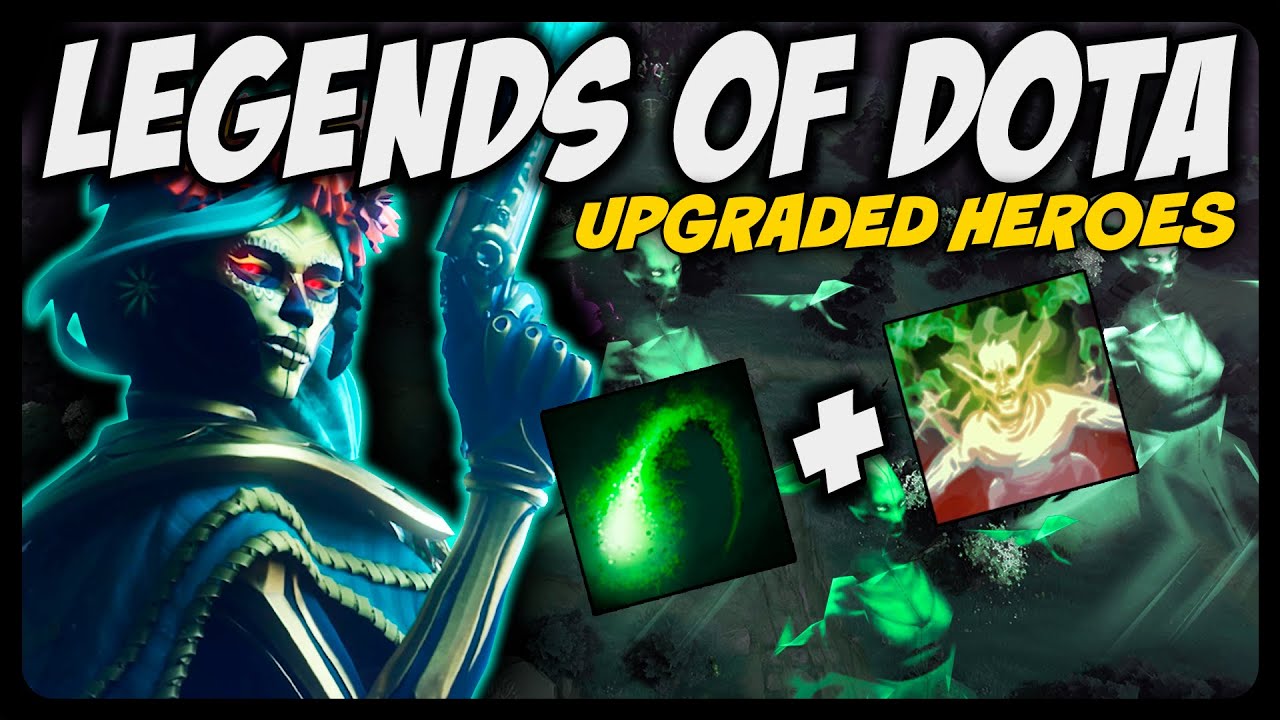 Making Muerta OP!! Upgraded Heroes Legends of Dota! - YouTube