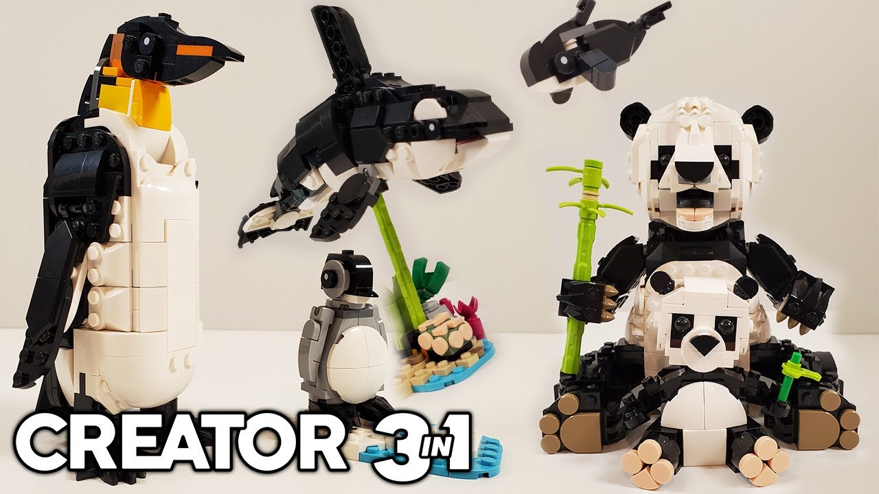 LEGO Creator Review: Penguin Family (2025 Set 31165) Pandas & Orcas too ...