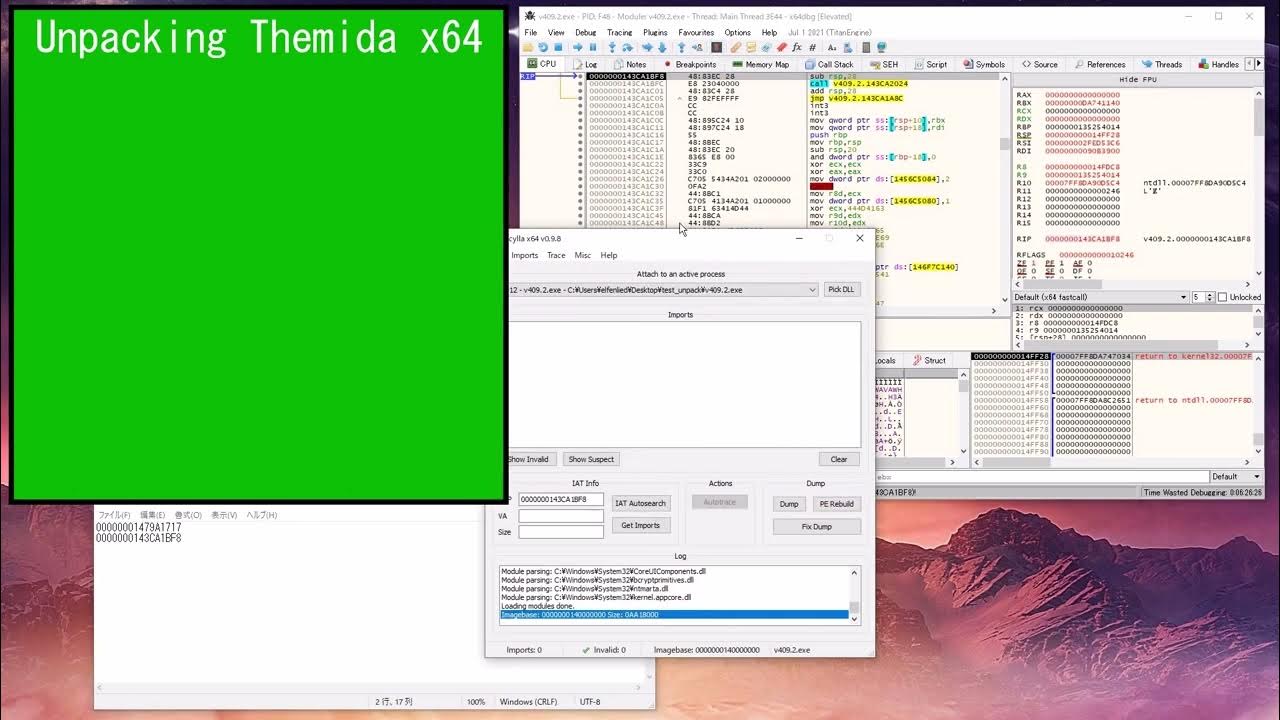 【Themida v?? x64】Unpack - en - YouTube