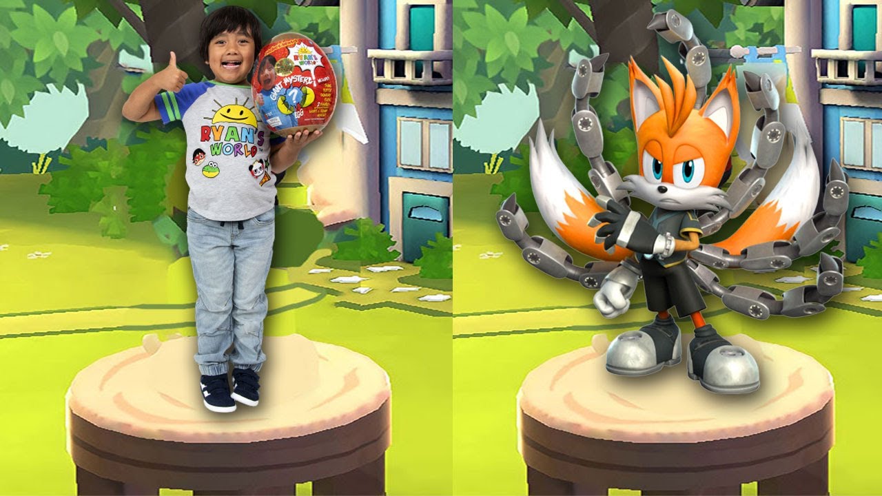 Tag with Ryan vs Sonic Forces - Tails Nine New Character Unlocked Sonic ...