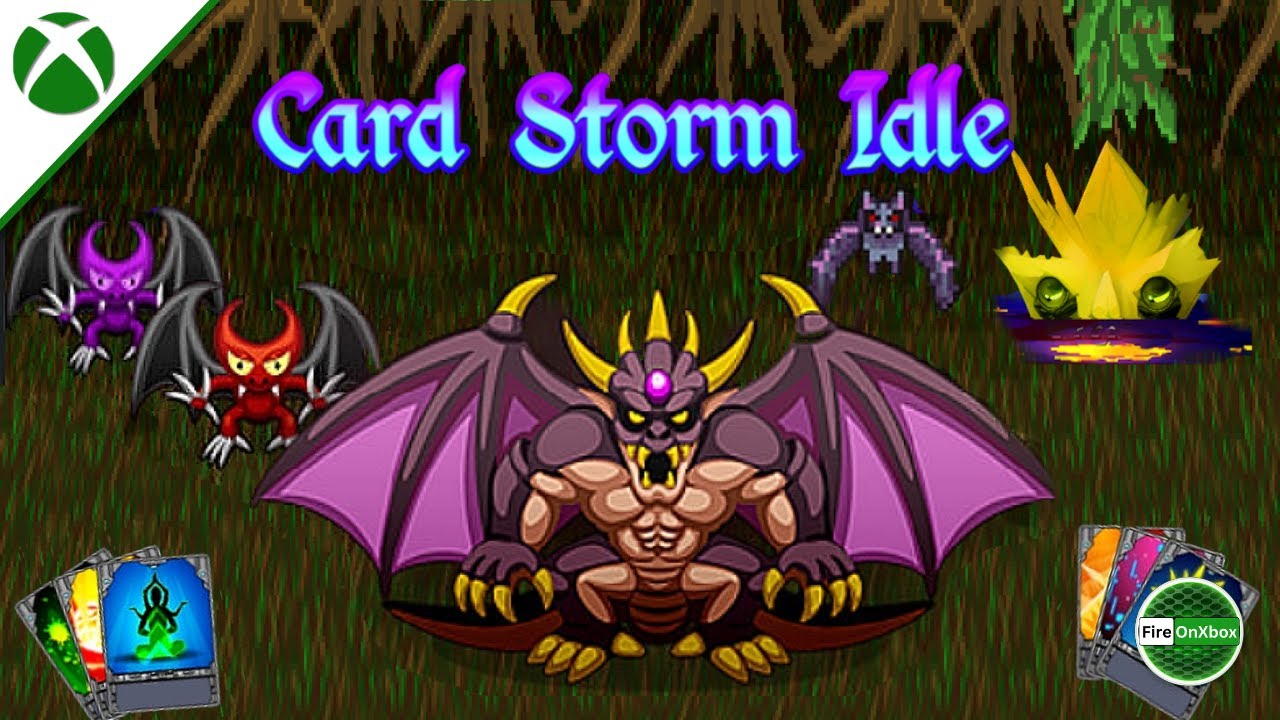 New Free to Play Idle Card Game on Xbox - Card Storm Idle | Gameplay ...