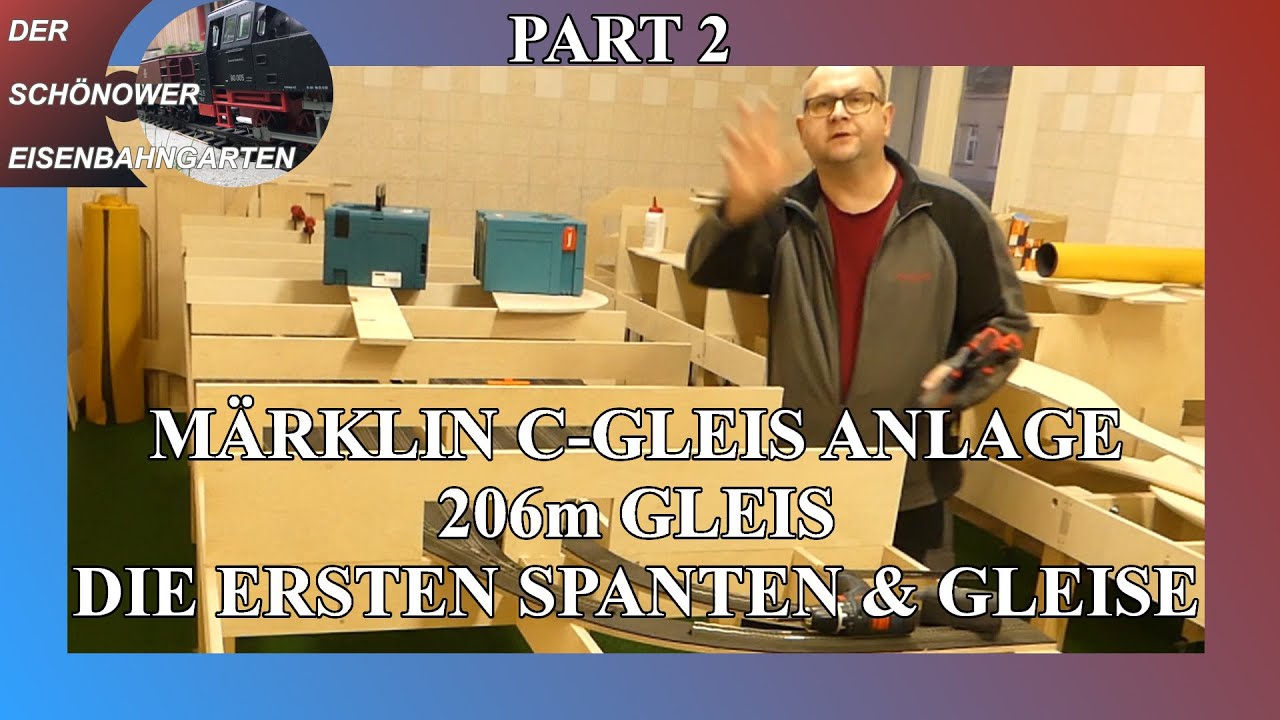 Märklin C-Gleis Anlage 206m Gleis auf 5x3,50m Grundfläche & 4 Ebenen ...