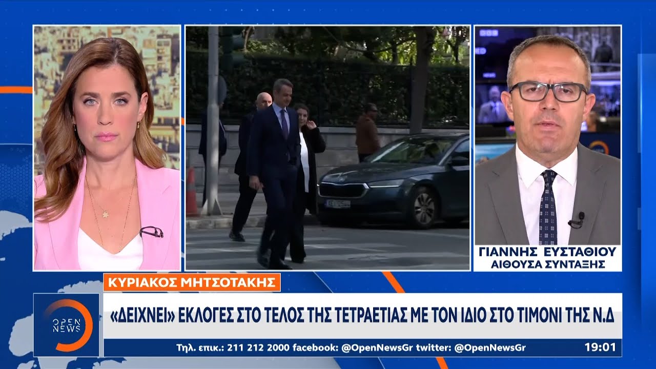 Κυριάκος Μητσοτάκης: «Δείχνει» εκλογές στο τέλος της τετραετίας με τον ...