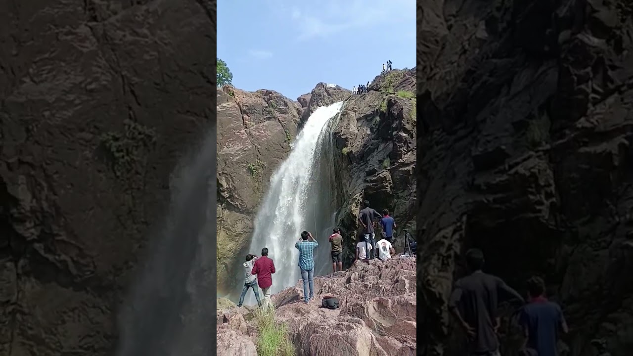 Waterfall Rappelling at Gayatri waterfalls Telangana #waterfall # ...