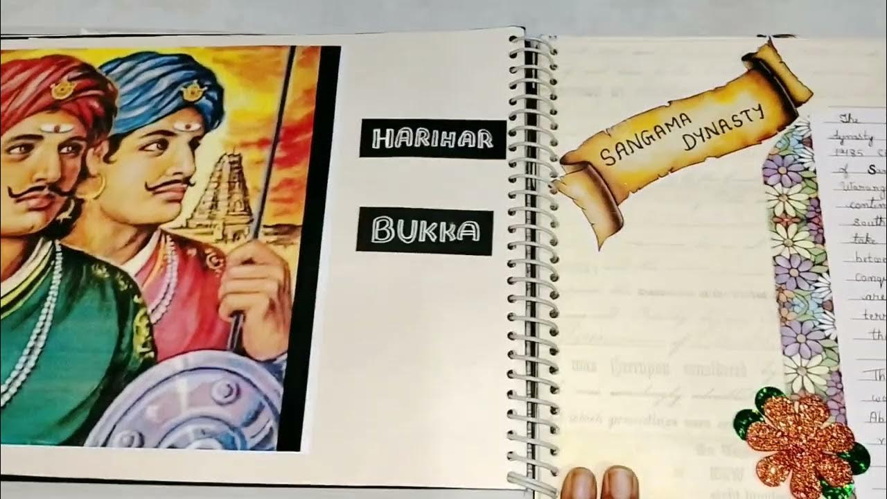 Class 12 History Project File On Vijayanagar Empire - YouTube