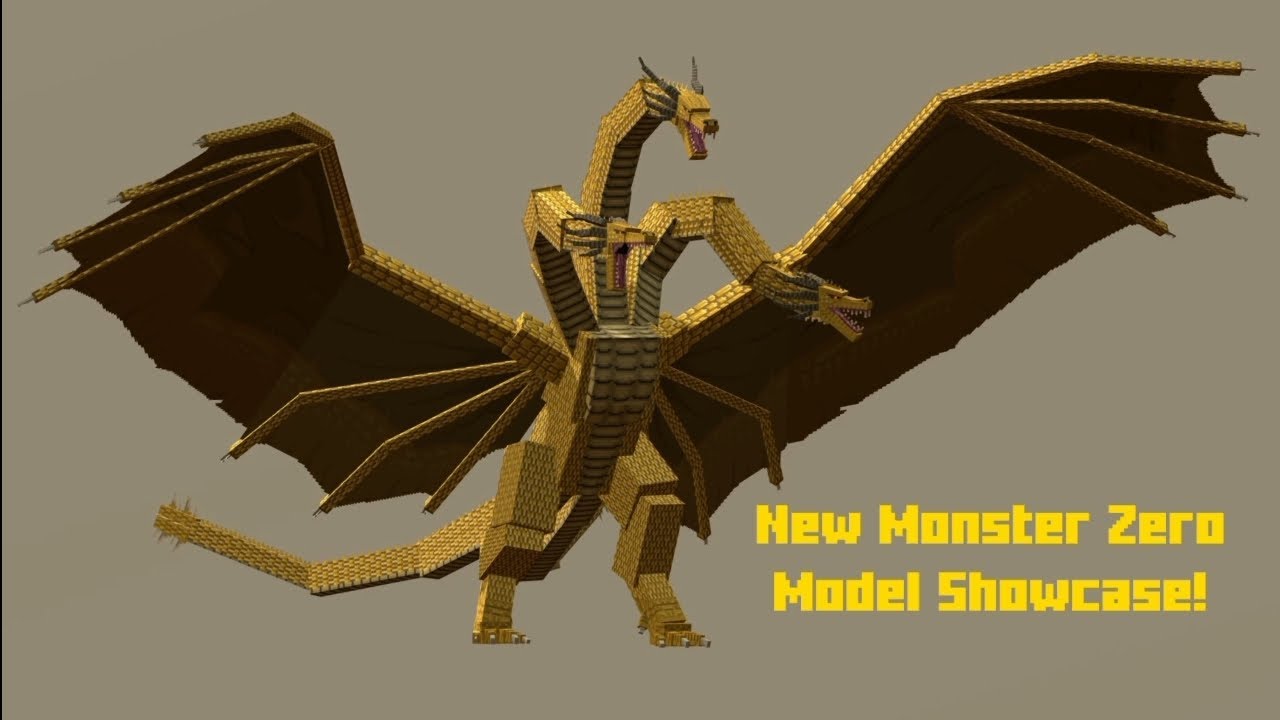 New Monster Zero Model Showcase | Minecraft PE - YouTube