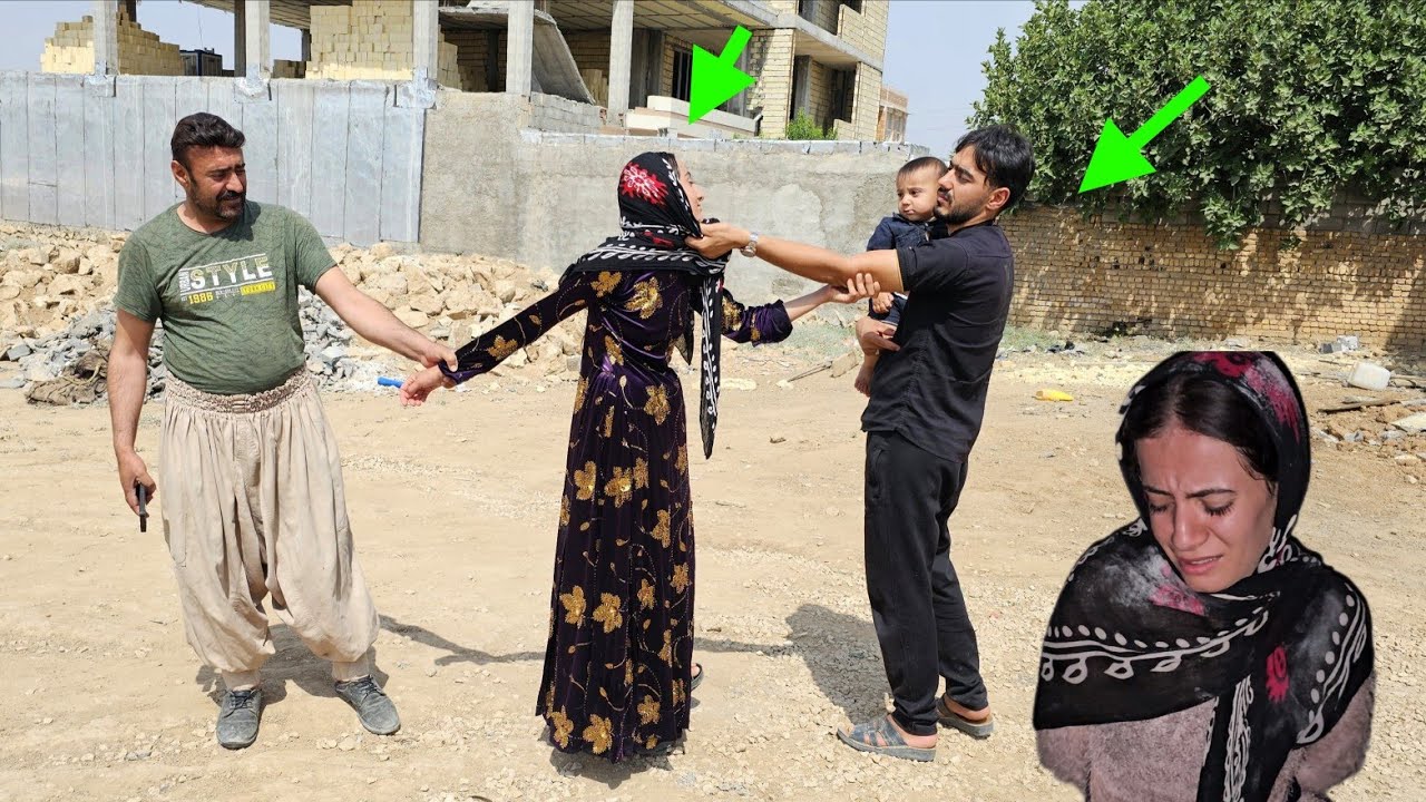 Searching for Ruhollah to find Zahra. Azar's trip to Ruhollah's hut and ...