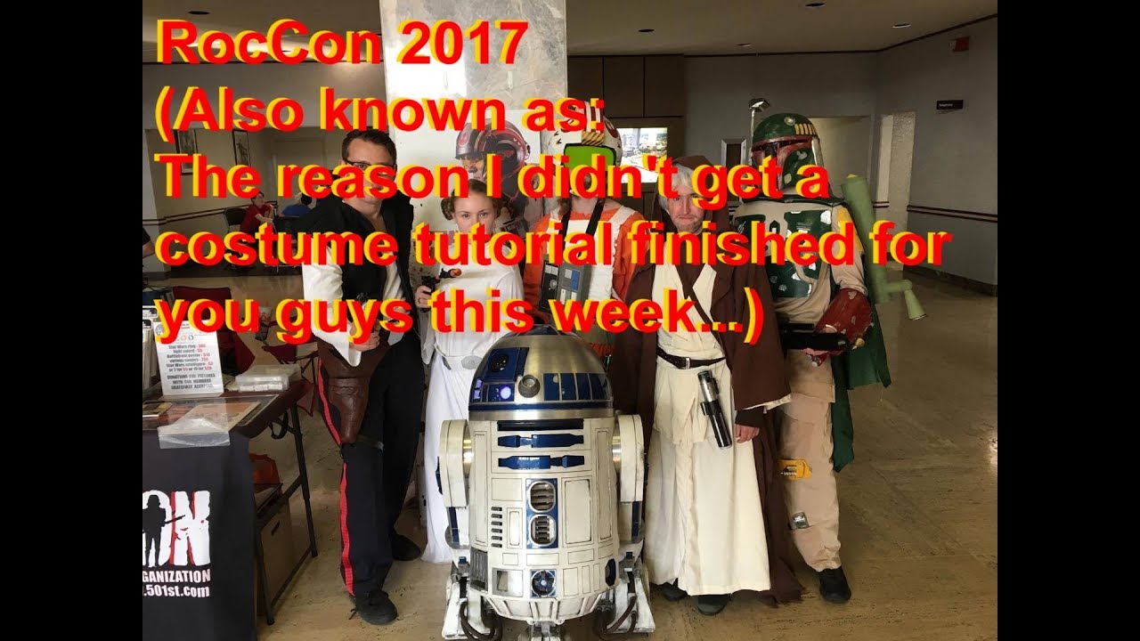RocCon 2017 (Also known as: The reason I didn't get a costume how-to ...