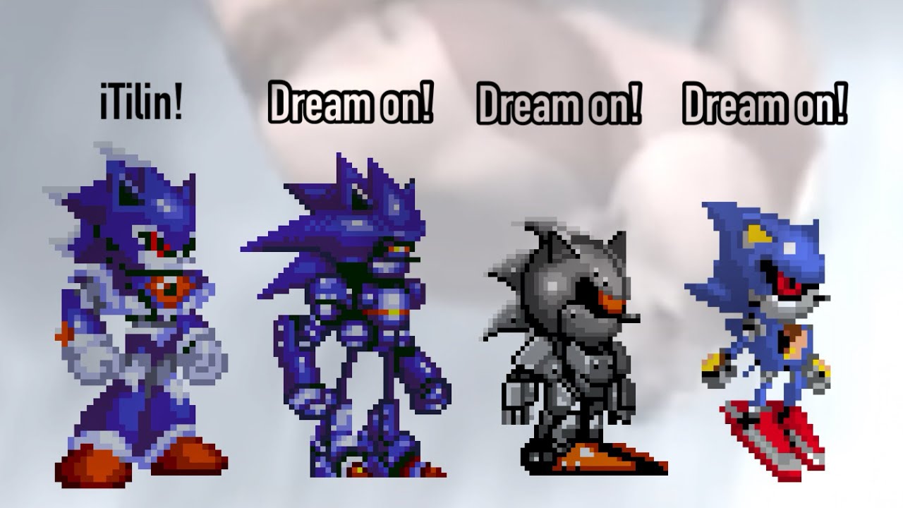 Metal Sonic, Mecha Sonic Mk. 1, Mk. 2, and Metallix sings “Dream On” by ...