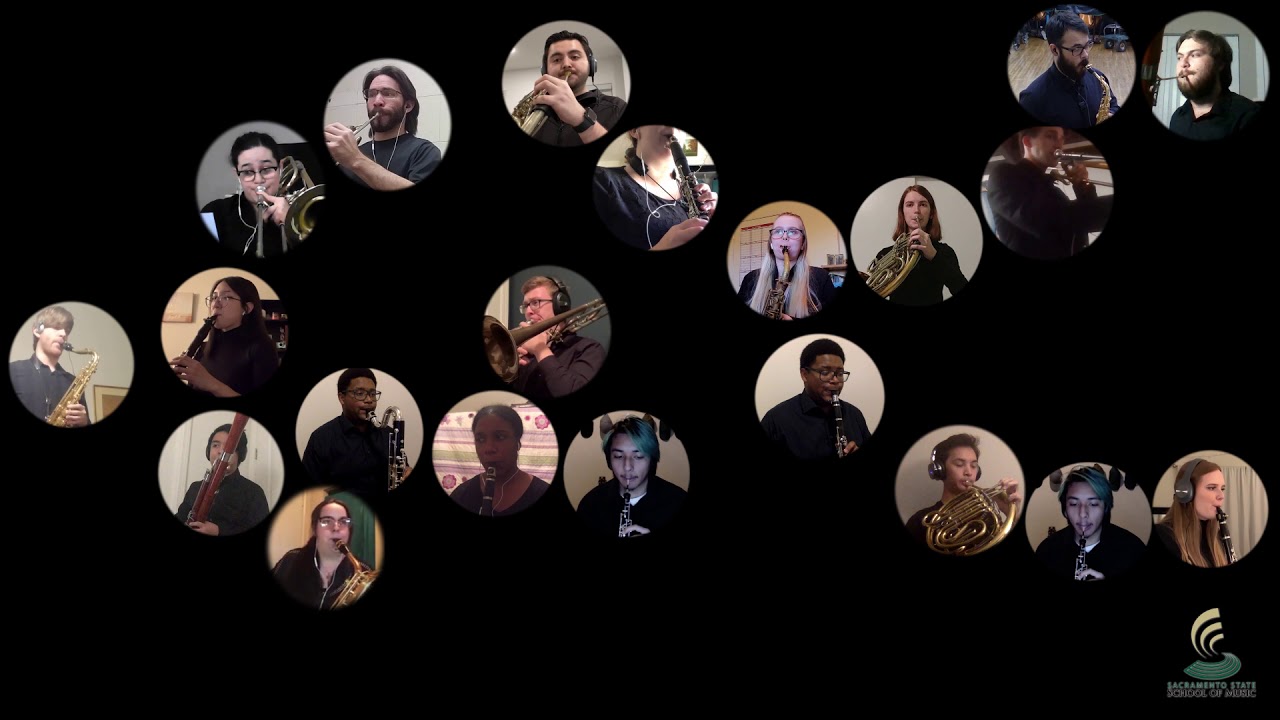 Sanctuary by Frank Ticheli performed virtually by the Sacramento State ...