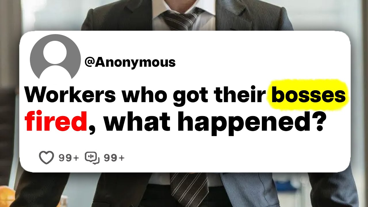 Workers who got their bosses fired, what happened? - YouTube