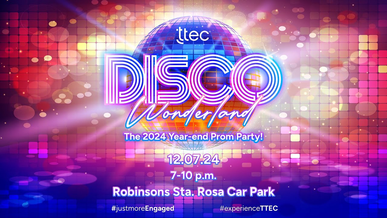TTEC Sta. Rosa Disco Wonderland: The 2024 Year-end Prom Party ...