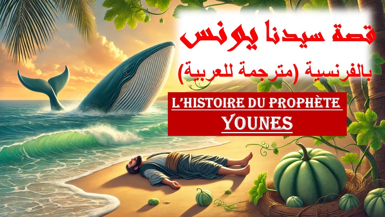 قصة سيدنا يونس بالفرنسية L'histoire du prophète Younes مترجمة للعربية ...
