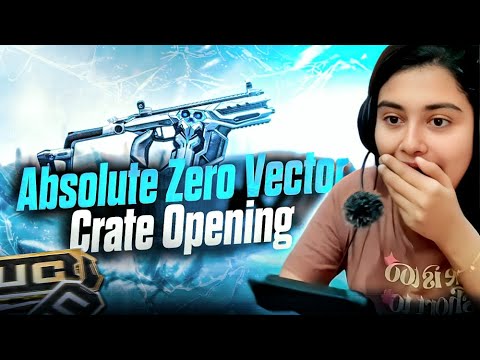 Absolute Zero Vector Crate Opening 🔥 BGMI | PUBG #bgmi #createopening # ...