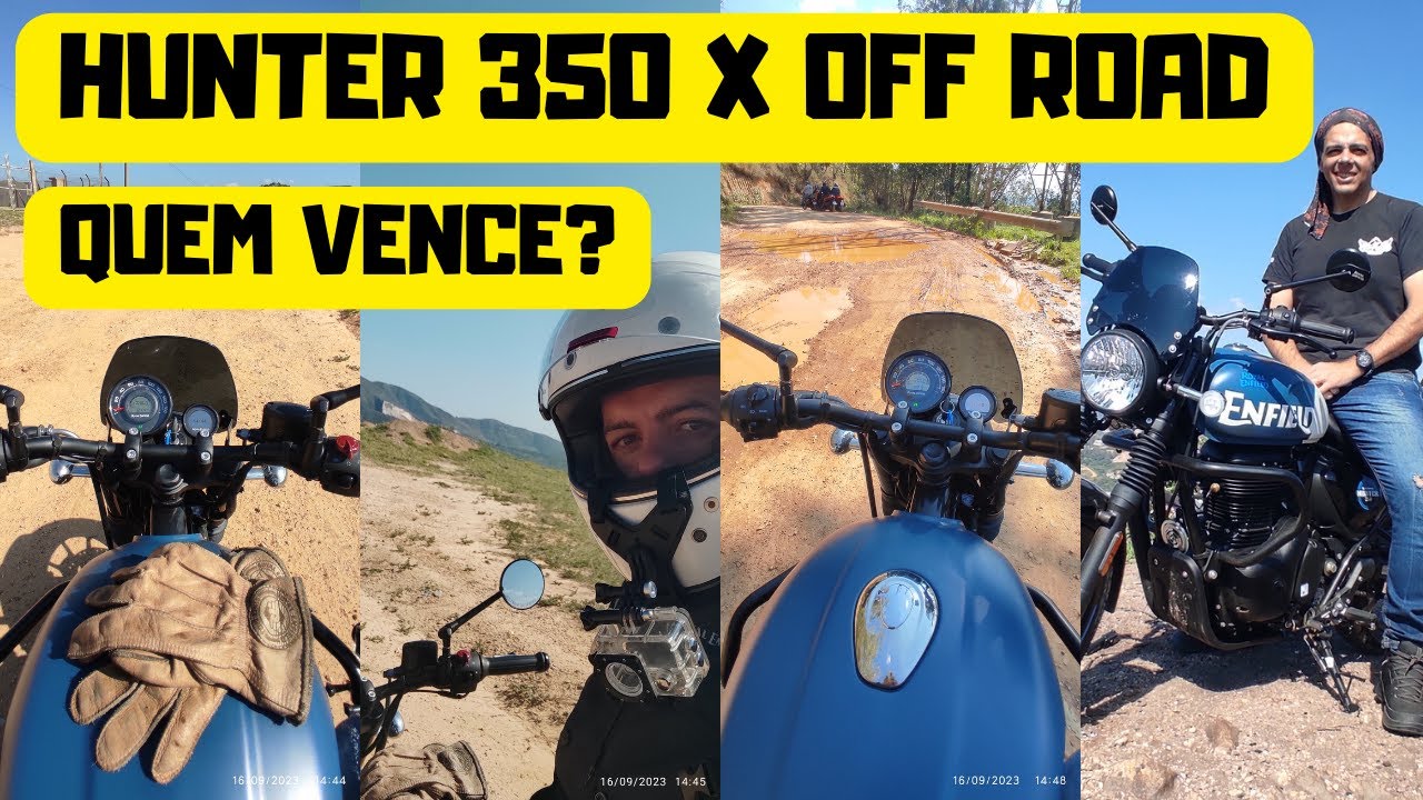 HUNTER 350 X OFF ROAD: QUEM VENCE? - YouTube