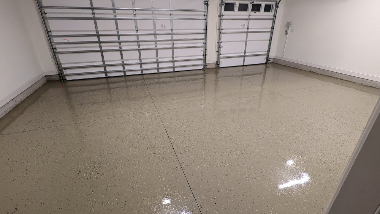 Rocksolid Garage Coating DIY (polycuramine) - YouTube