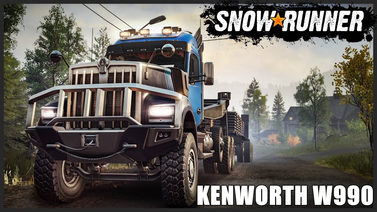 SNOWRUNNER - KENWORTH W990 - Jack of All Treads Tire Pack DLC ...
