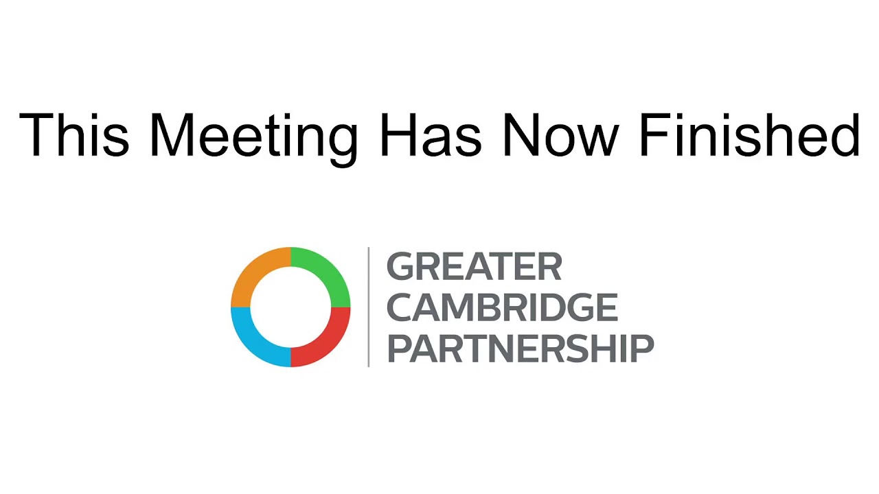 Greater Cambridge Partnership Joint Assembly - 8 September 2022 - YouTube